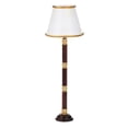 1. 1/12 Floor Lamp with Removable White Shade & Golden Detailing ...