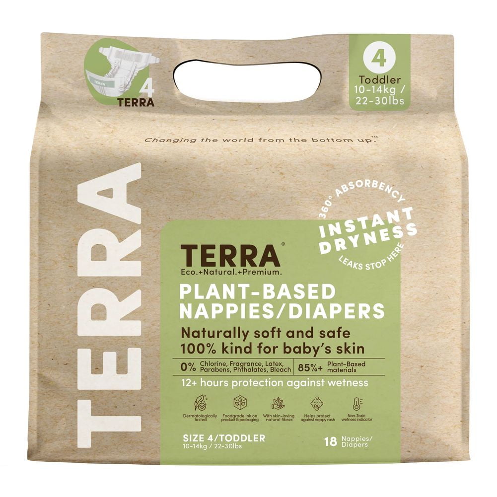 Click here for Terra Natural Plant-Based Eco-Friendly Diapers - 1... prices