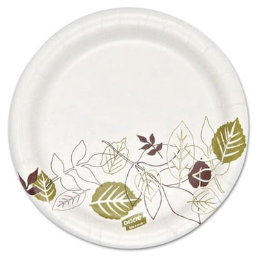 Hoffmaster White Coated Paper Lunch Plates, 9", 500 Count - Walmart.com
