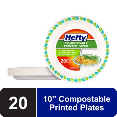 Great Value Everyday Paper Lunch Plates, 8 5/8", 100 Count - Walmart.com
