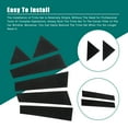 Window Pillar Posts Door Black Trim Molding Kit for 2005-2010 Chrysler ...