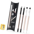 2B Exam Pencils Drawing Pencils Writing Pencils Grooved Triangular ...