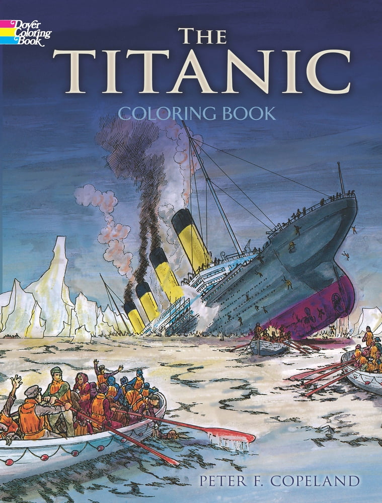 Pre-Owned The Titanic Coloring Book (Paperback) 048629756X ...