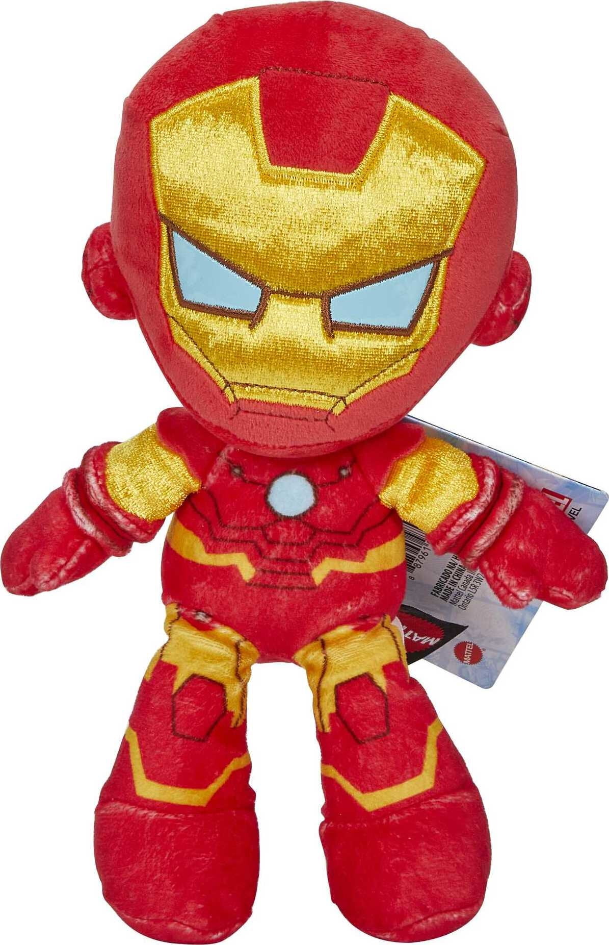 Marvel Plush Character, 8-inch Ironman Super Hero Soft Doll for Ages 3 ...