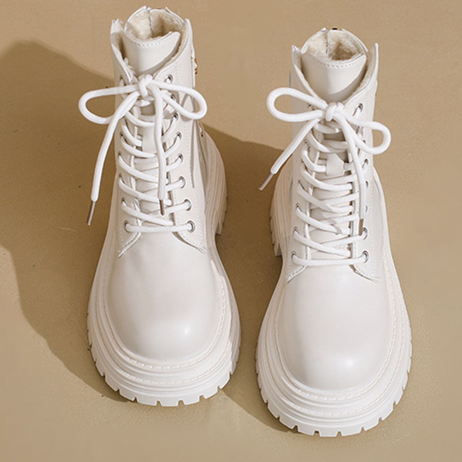 Click here for Fankiway Womens Fashion Winter Ankle Boots With La... prices