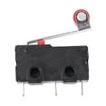 IMCBSTT 10Pcs Micro-Roller Lever Arm Open Close Limit Switch Kw12-3 Pcb MicroswitchPC+ metal ...