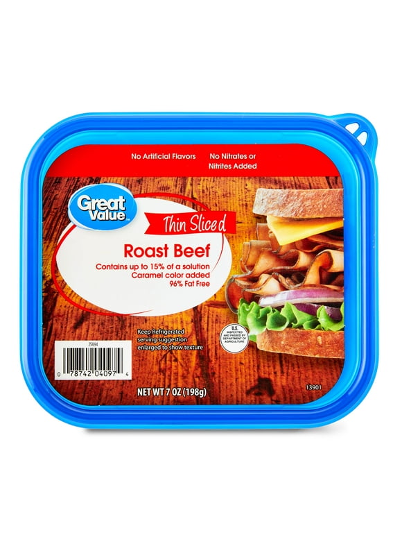 Roast Beef in Deli Meat & Cheese - Walmart.com