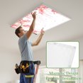 4 Pcs Weeping Cherry Fluorescent Light Covers Rustic Pink Hanging ...