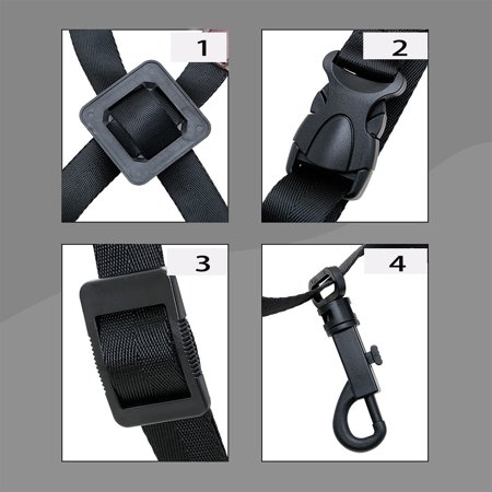 Sax Strap Back Holder Foldable Design Release Harness for Beginners ...