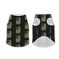 911 Dispatcher Thin Gold Line Flag Dog T Shirts Vest for Dogs Fit ...