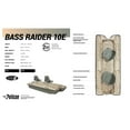 Pelican - Bass Raider Boat - 2 person Fishing Boat - 10 ft - Walmart.com