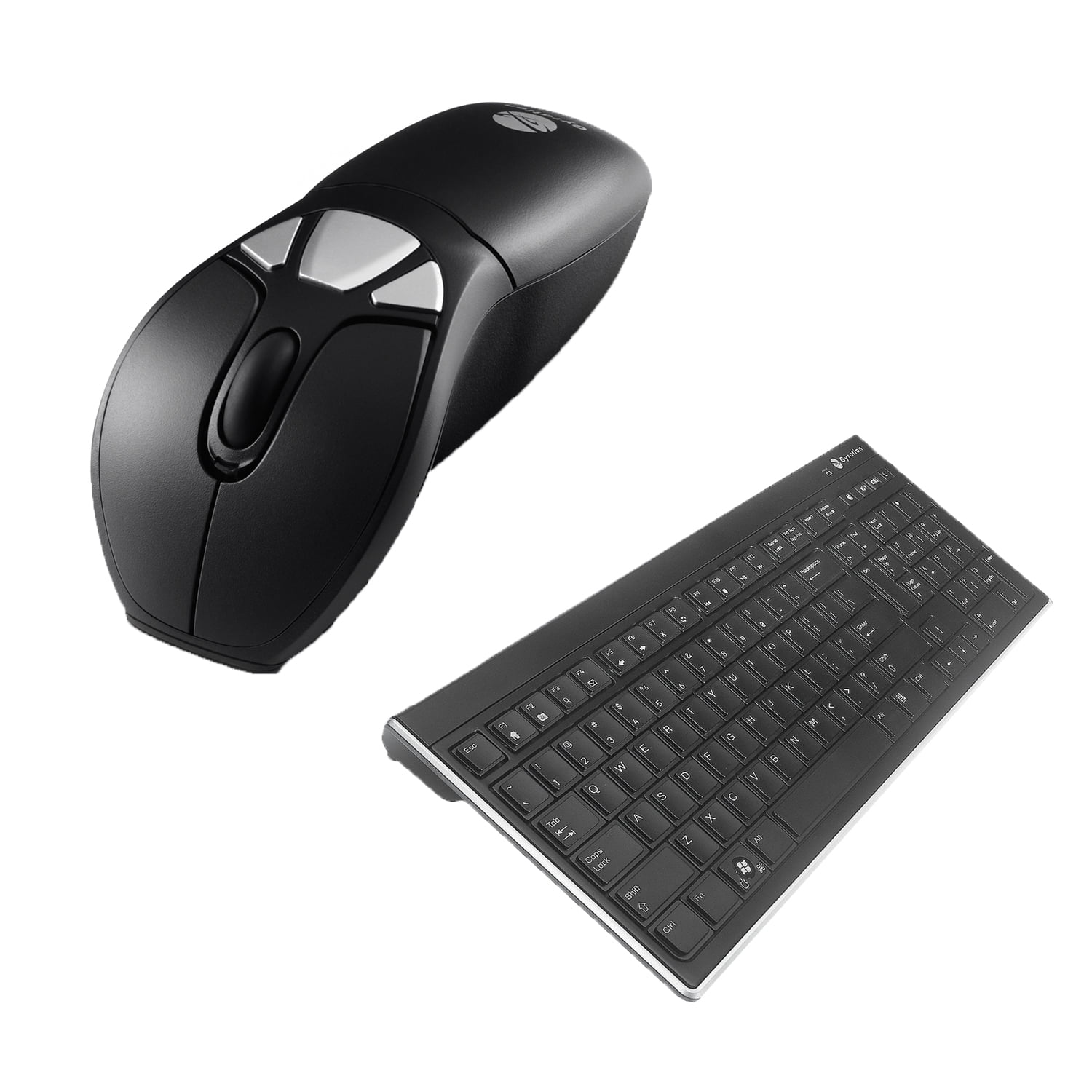 Adesso GYM1100FKAir Mouse Go Plus with Full Size Keyboard - Walmart.com ...