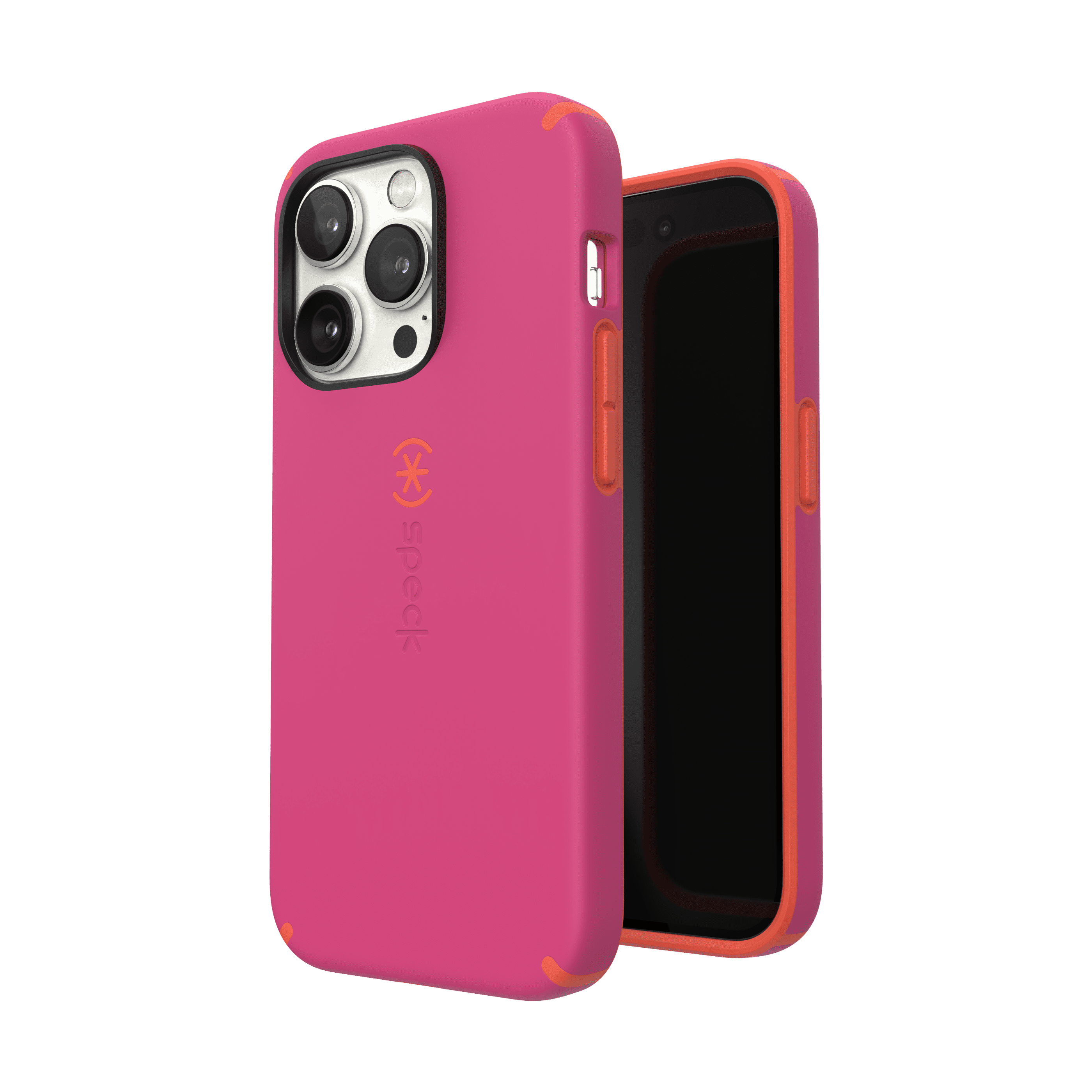 Speck iPhone 14 Pro CandyShell Pro with MagSafe Case in Digital Pink ...