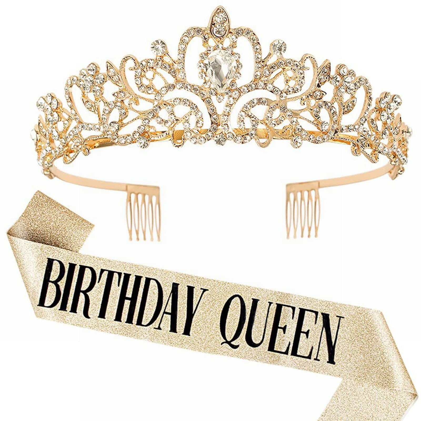 Click here for Moqino Moqin Birthday Girl Tiara  Crown For Girls... prices