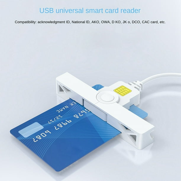 Lector de Tarjetas Inteligentes USB ATM Lector de Tarjetas Inteligentes ...