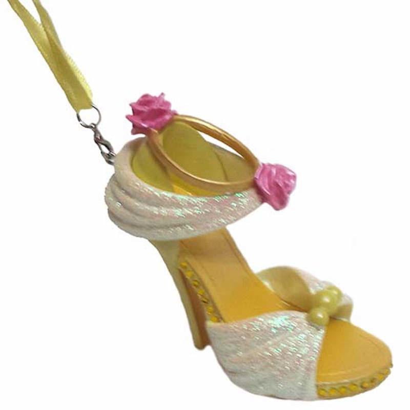 disney parks beauty and the beast princess belle shoe ornament new with ...