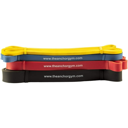 ZMLEVE Set of Four Large Loop Resistance Bands Designed for All ...