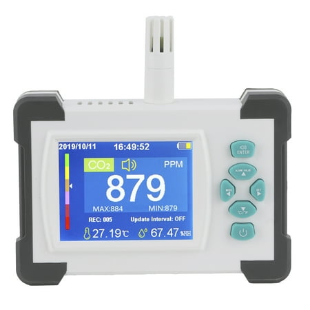 Co2 Detector Co2 Monitor Co2 Analyzer Humidity Temp Tester Carbon ...