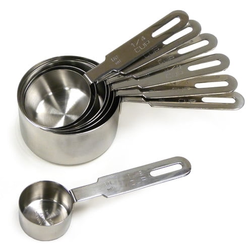 RSVP-INTL Endurance 7 Piece Stainless Steel Measuring Cup Set - Walmart ... RSVP-INTL Endurance 7 Piece Stainless Steel Measuring Cup Set - Walmart ...