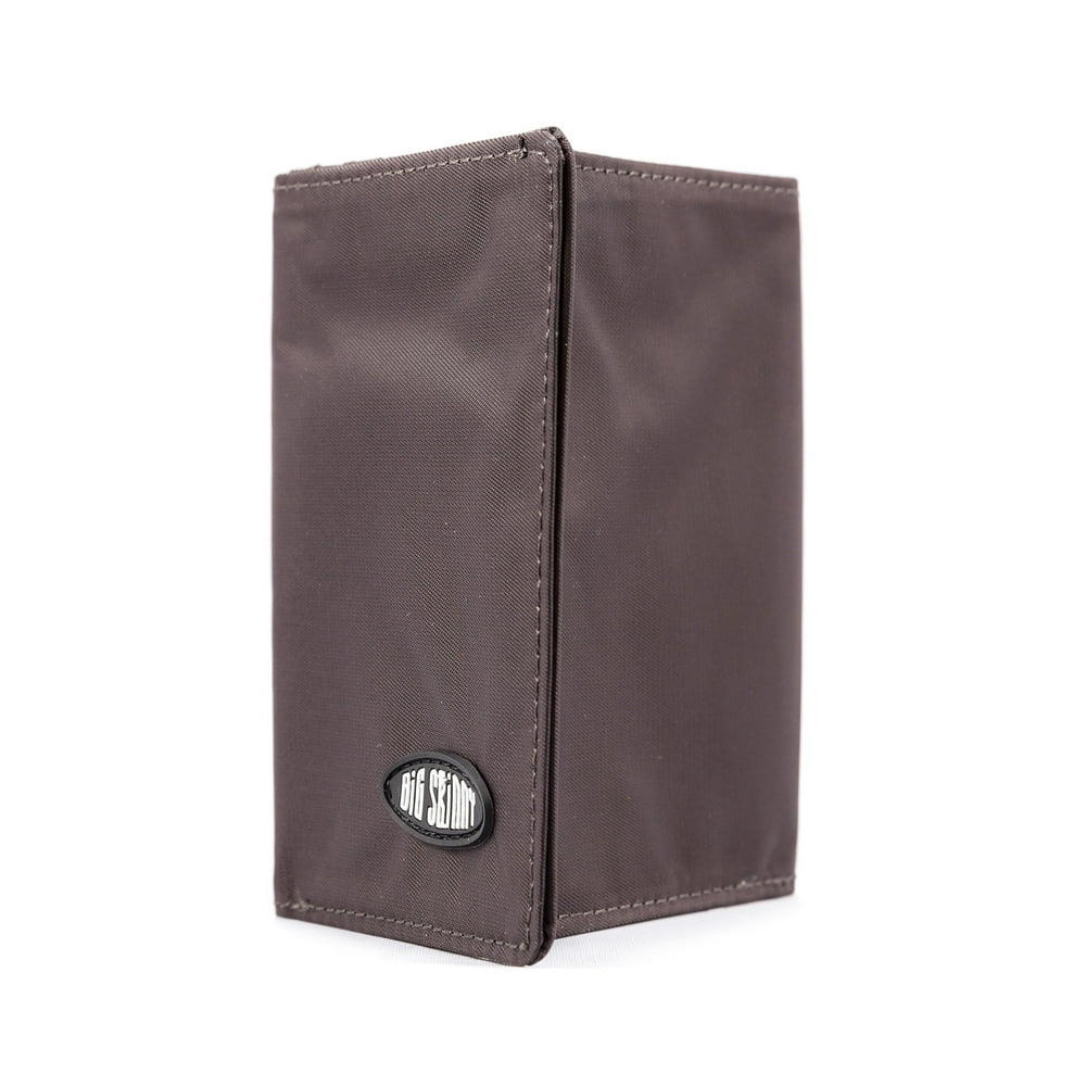 Big Skinny - Big Skinny Thin Trifold Wallet in Nylon Microfiber ...
