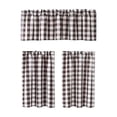 Beforeyayn Insulating Kitchen Curtains, Small Size with Coffee Shade, 3 ...