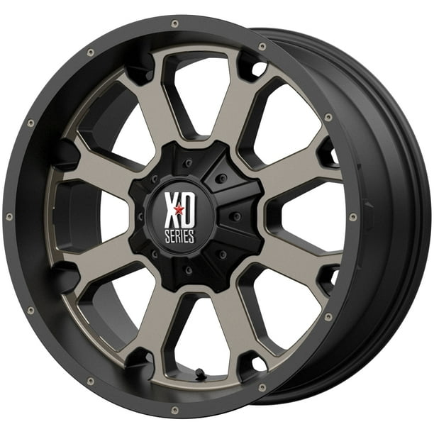 XD Series XD825 Buck 25 20x9 8x170 +0mm Black/Tint Wheel Rim 20" Inch ...