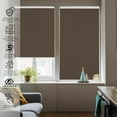 Chicology Brown Cordless Light Filtering Cellular Shades 41 in. W x 48 ...