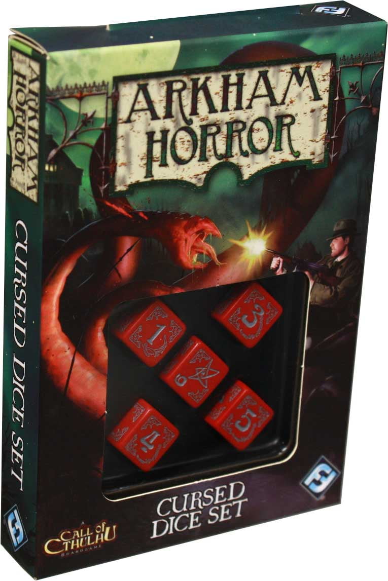 Arkham Horror Cursed Dice Set - Walmart.com
