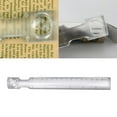 GJX Bar Pocket Magnifying Ruler with Scale Supplies Reading Small ...