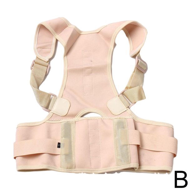Neoprene magnetic POSTURE corrector bad back lumbar D1 support shoulder ...