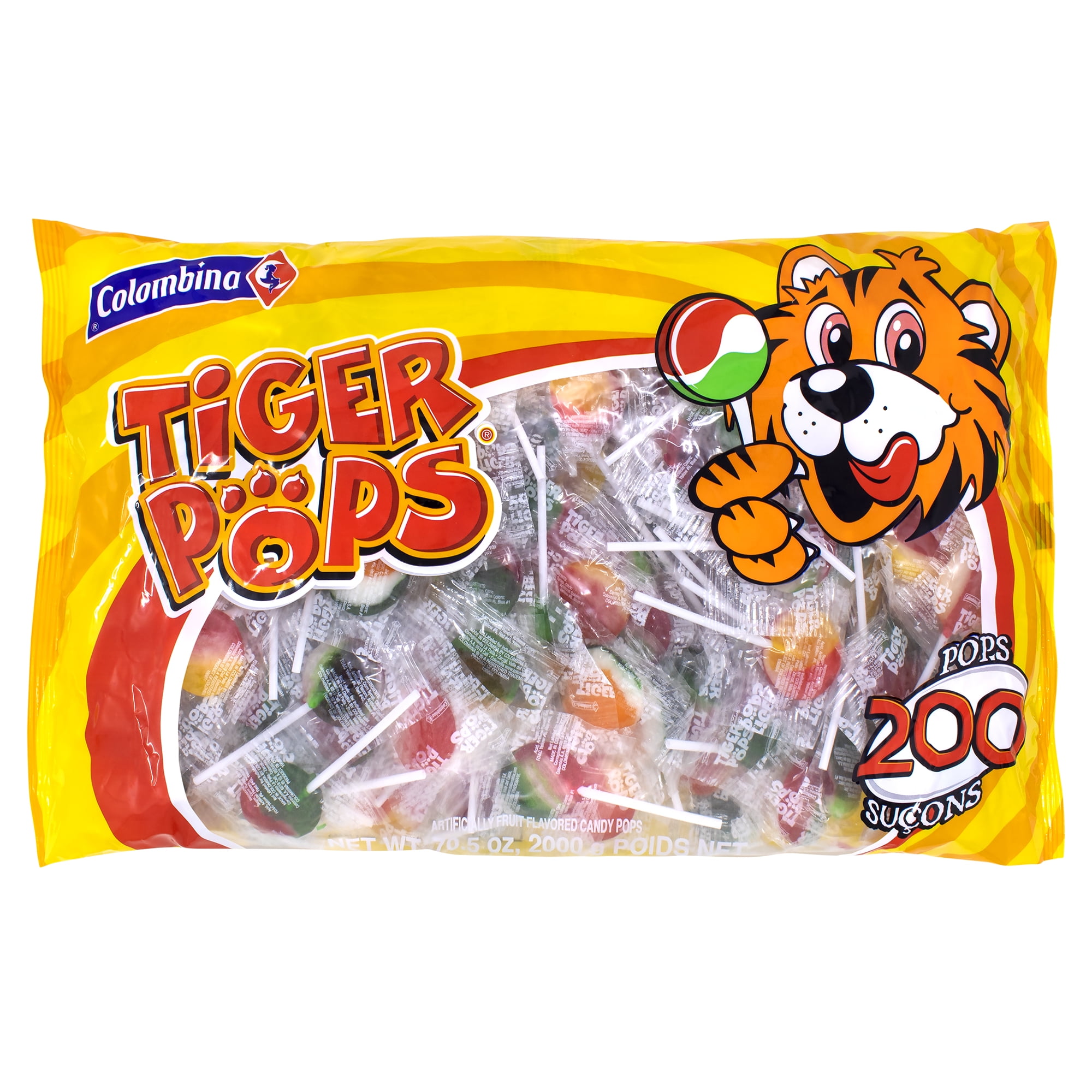 Tiger Pops, 70.5 oz, 200 Count - Walmart.com - Walmart.com