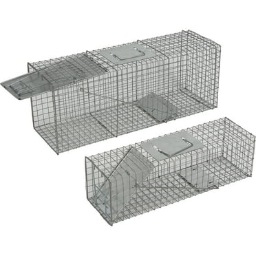 Little Giant LT1 18 Inch Reinforced Live Animal Trap with Single Door ...