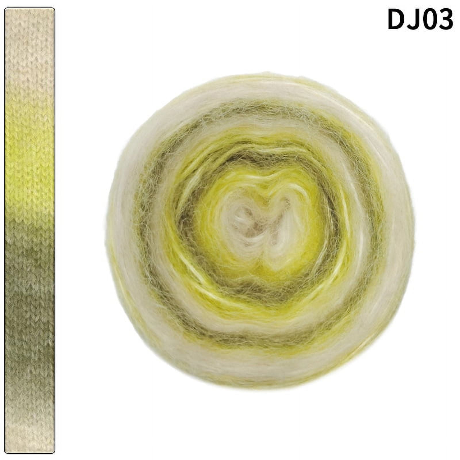 Zhuge Hilo de 100 g, hilo acrílico al 58 % para tejer a crochet con un ...