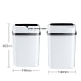 LIERTOUR Smart Trash Can Touchless Motion Sensor Automatic Electric ...