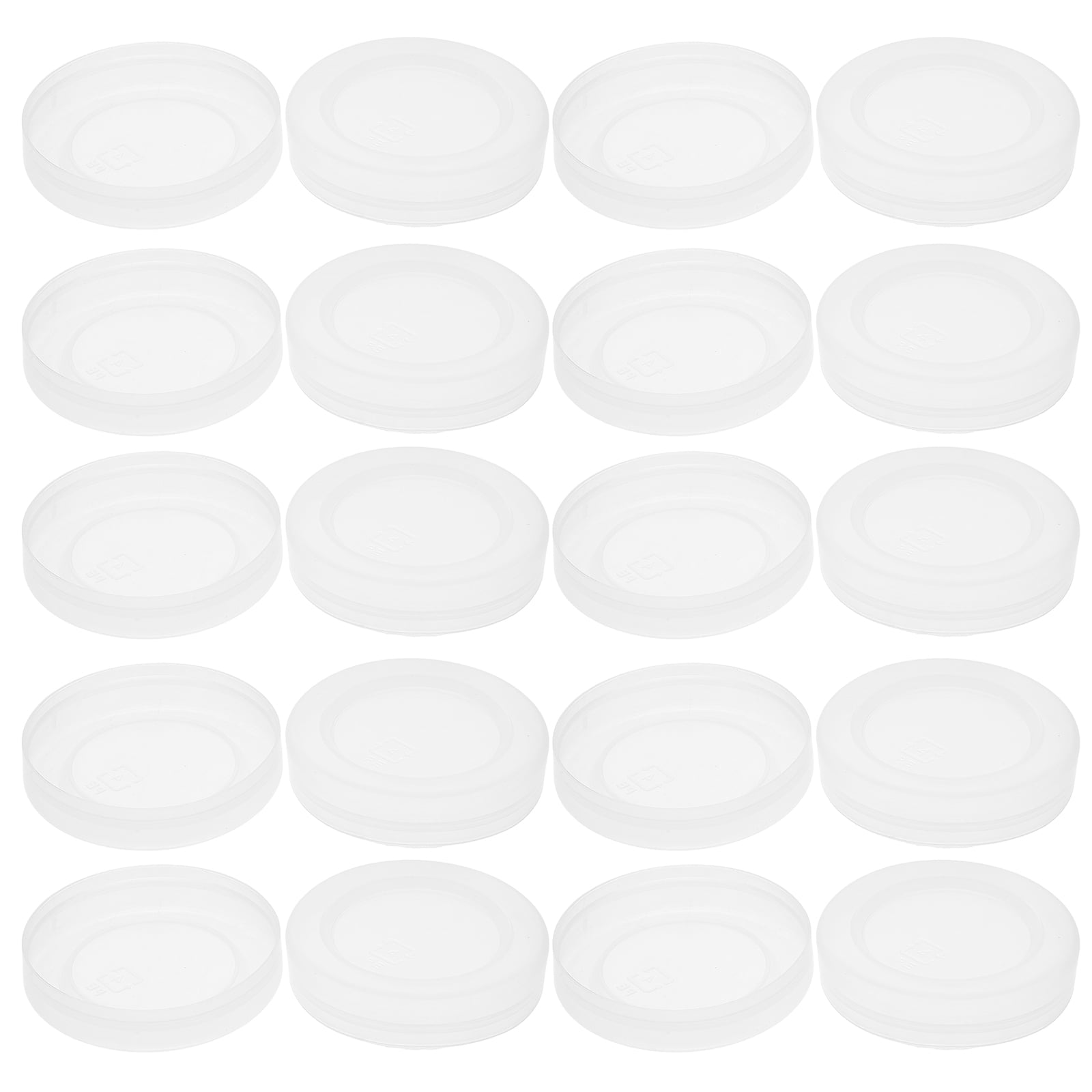 30 tapas para tarros de pudín, tarros de leche, botellas de yogur y tapas selladas para tanques ...