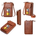 Ladies Phone Bag Retro Pattern Women Crossbody Fits Most Phones Friend ...