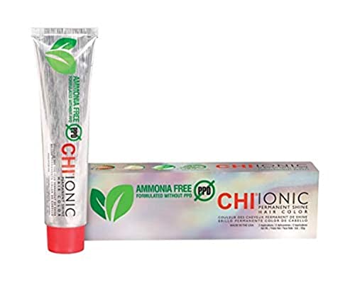 Color de cabello Chi Ionic permanente brillo medio marrón dorado 5G ...