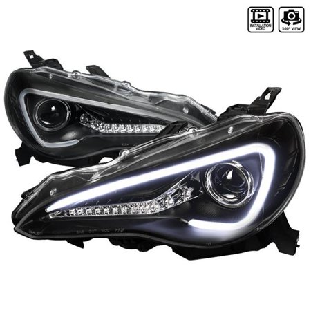 Spec D Tuning LHP-FRS12JM-SQ-TM Sequential Signal Projector Head Light ...