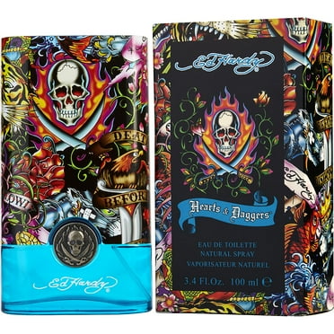 Ed Hardy Hearts & Daggers Men's Fragrance - 3.4 Oz Eau De Toilette ...