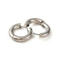 304 Stainless Steel Hoop Earrings for Women Ring Stainless Steel Color ...