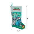 20 inch Stich Stocking, Velvet Material, by Ruz - Walmart.com