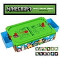 Minecraft: Mini Arcade Air Hockey - Overworld - 14" Motorized Tabletop ...