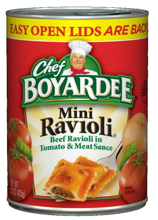 (Price/Case)Chef Boyardee Mini Ravioli 15 Oz - Walmart.com
