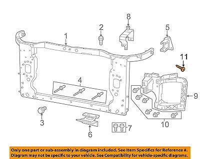 Jeep CHRYSLER OEM 14-17 Cherokee-Headlamp Bracket Screw 68227699AA ...