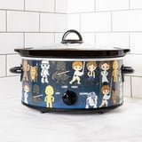 Uncanny Brands Star Wars Slow Cooker, 5-Qt, Ceramic Stoneware Pot ...