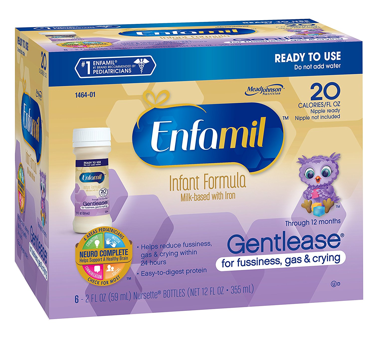 Enfamil Gentlease Baby Formula For Fusiness Gas Crying Nursette Enfamil Gentlease Baby Formula For Fusiness Gas Crying Nursette