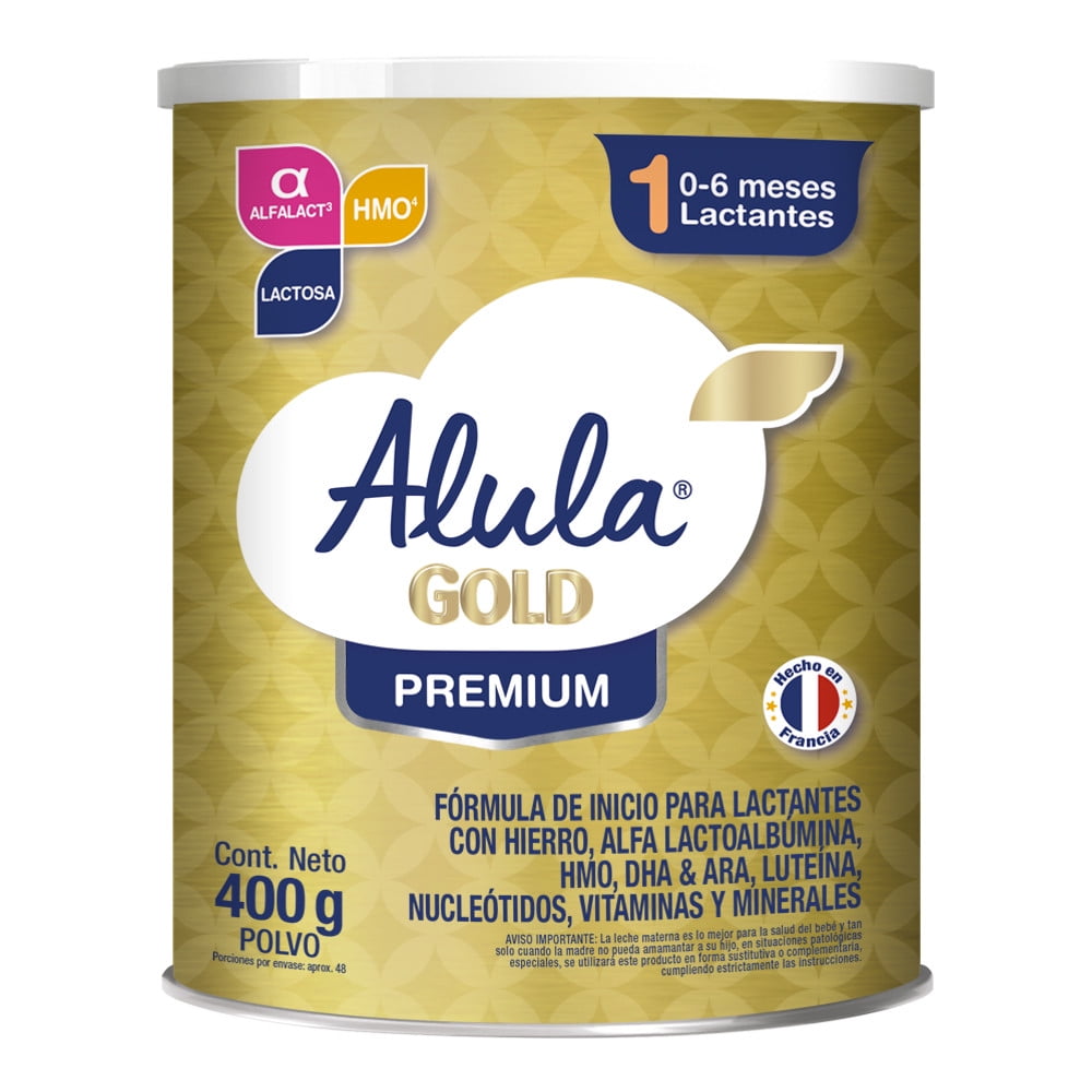 Alula Gold 1 Premium, es una fórmula láctea para lactantes de 0 a 6 ...
