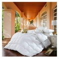 Goose Down Comforter Full Size - 1200 Thread Count Egyptian Cotton ...