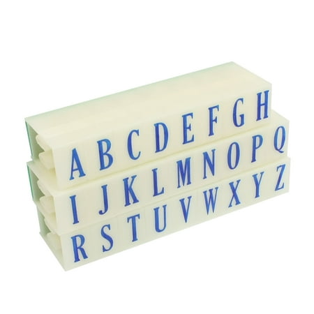 Stationery Beige Plastic Detachable A-Z Letters English Alphabet Stamp ...