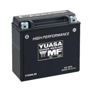 Yuasa - YUAM7250H - High Performance Maintenance Free Battery, YTX24HL ...